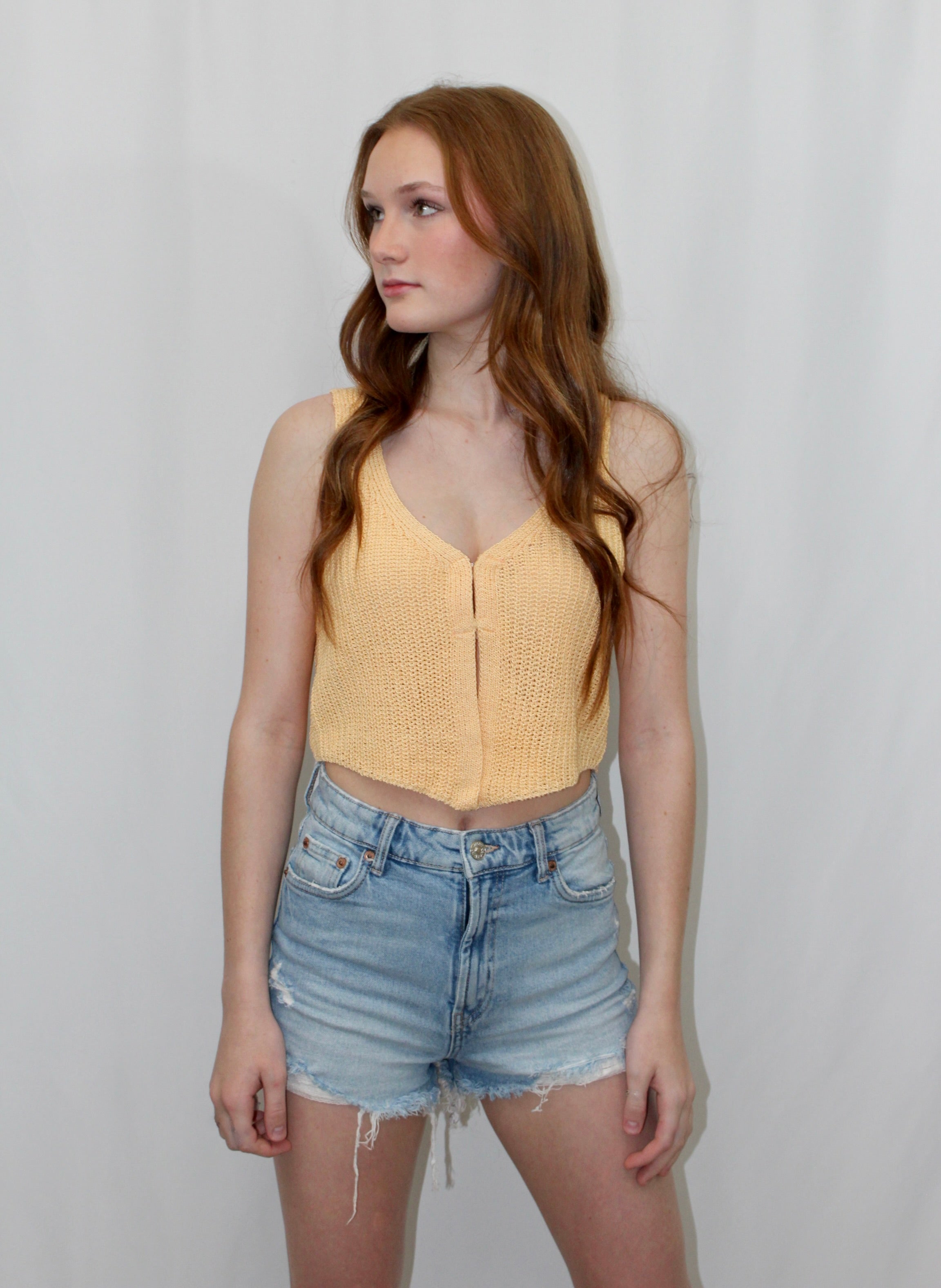 Sweater Knit Crop Vest – Open.And.True.