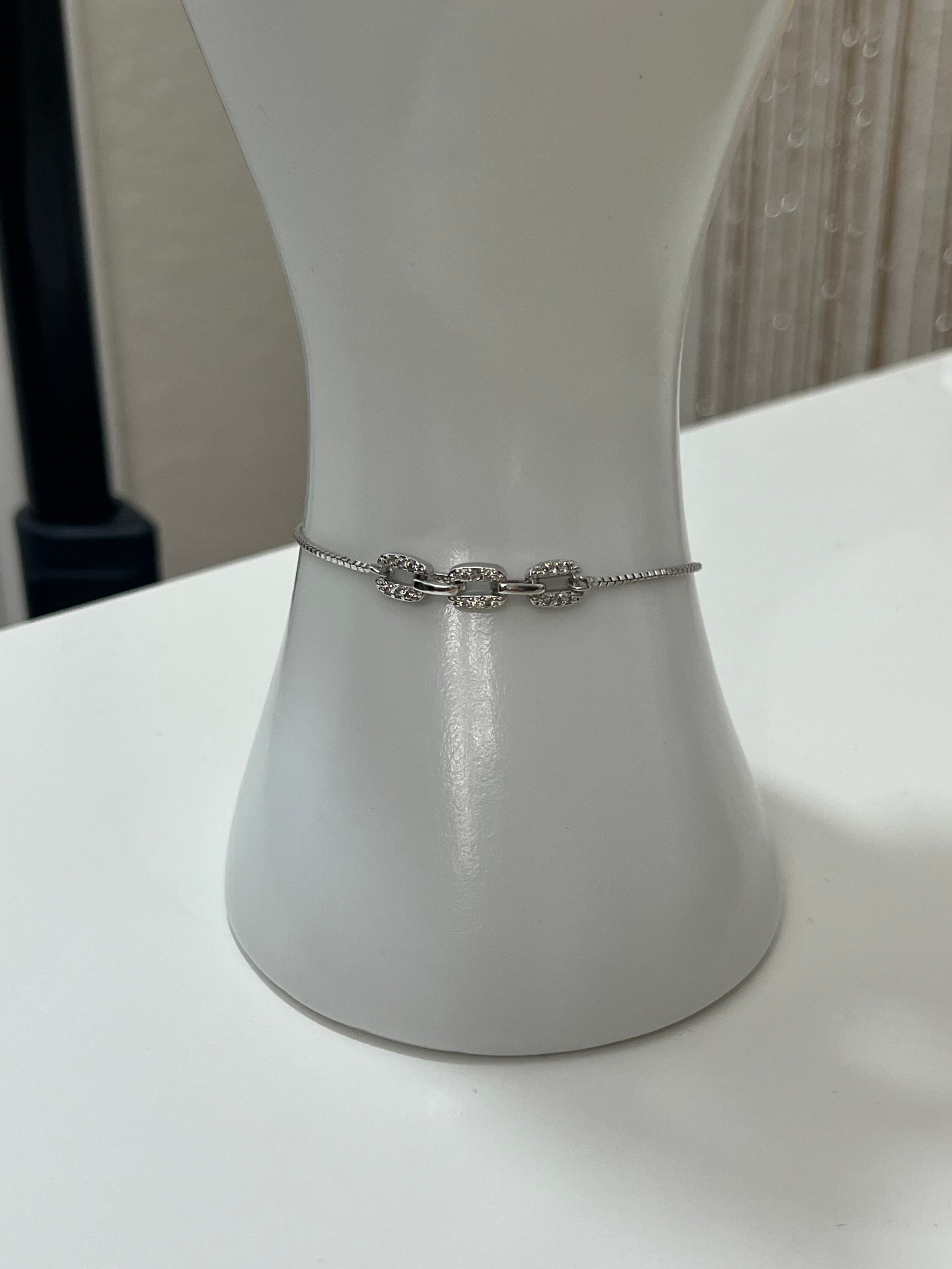 Steph Silver Slider Bracelet – Open.And.True.