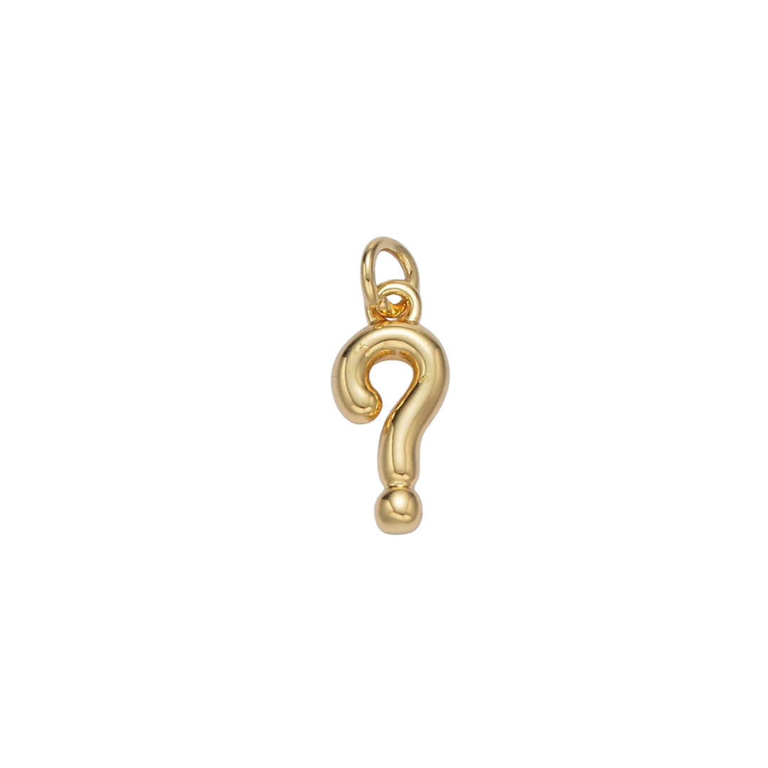 Question Mark Charm – Open.And.True.